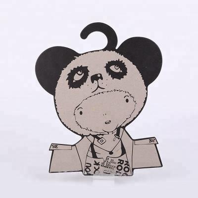 China FSC Specially Shaped Paper Dog Clothes Hanger Custom Size Eco Friendly Biodegradable for sale