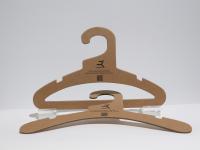 China Eco-Friendly Paper Hanger for Sustainable Apparel Packaging for sale