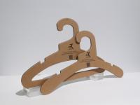 China Eco-Friendly Paper Hanger for Sustainable Apparel Packaging for sale