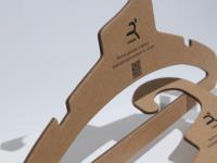 China Eco-Friendly Paper Hanger for Sustainable Apparel Packaging for sale