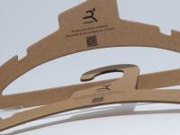 China Eco-Friendly Paper Hanger for Sustainable Apparel Packaging for sale