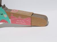 China Eco-Friendly Kids Paper Hanger for Sustainable Retail Packaging for sale