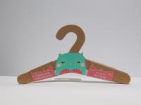 China Eco-Friendly Kids Paper Hanger for Sustainable Retail Packaging for sale
