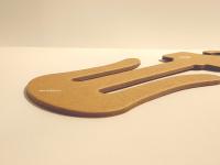 China Sustainable Brown Cardboard Sandal Display Hooks | Custom Printed Footwear Hangers for sale