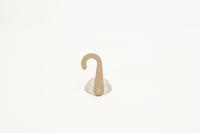 China Small Kraft Paper Sock Display Hooks | Eco-Friendly Retail Hanging Tabs for sale