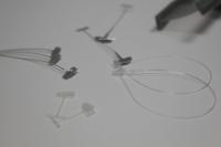 China Recycled PP(Polypropylene) Tagging Gun Fasteners | Eco-Friendly Hang Tag Pins for sale