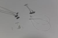 China Recycled PP(Polypropylene) Tagging Gun Fasteners | Eco-Friendly Hang Tag Pins for sale