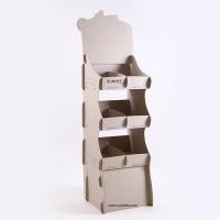 China Multi-Tier Corrugated Cardboard Floor Display Stand | Retail FSDU for sale