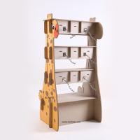 China Multi-Tier Corrugated Cardboard Floor Display Stand | Retail FSDU for sale