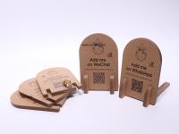 China FSC-Certified Cardboard Display Stand – Eco-Friendly, Recyclable, Custom Branding Design Available for sale