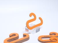 China Paper Shoe Display Hook – Eco-Friendly, Customizable Brand Enhancer for Retail & Supermarket Use for sale