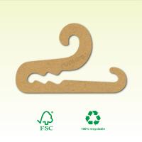 China FSC Kraft Paper Sock Hangers ODM Biodegradable 2.5mm Eco-Friendly POS Merchandising Hooks Bulk Wholesale Plastic-Free for sale