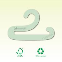 China FSC Certified Colored Paperboard Sock Hooks OEM Custom Logo Plastic-Free Carbon-Neutral Wholesale Department Store Display | Runhee for sale