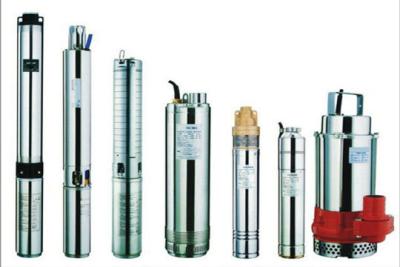 China 4SP Stainless Steel Submersible Pump 91m Deep Well Multistage 0.37kW to 1.1kW for sale