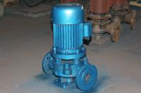 China ISG Series Vertical Pipeline Centrifugal Pump 3.7m3/H 20m Lift Single Stage Water Pump for sale