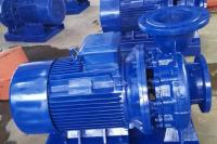 China 4m3/H Pipeline Centrifugal Pump Horizontal ISW Type Low Noise for sale