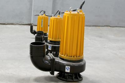 China WQ Series Non Clog Submersible Sewage Pump 20m3/H Flow 50m Lift 7.5kw for sale