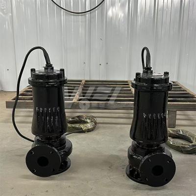 China Cast Iron Submersible Sewage Pump 4kW 220kW 25mm 600mm Outlet for Wastewater for sale