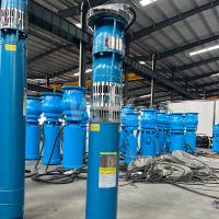 China 18.5kW Cast Iron Deep Well Submersible Pump 72m³/h High Flow Water Pump for Irrigation and Industrial Water Supply for sale