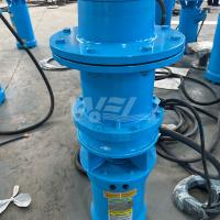 China Submersible axial flow pump and mixed flow pump with 300m³/h-48060m³/h flow range in cast iron or stainless steel and 7.5kw-800kw motor power for sale