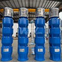 China QJ Deep Well Submersible Pump for High-Head Water Lifting with 5 to 1,500 m³/h Flow and 10 to 600 m Head for sale