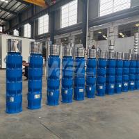 China QJ Deep Well Submersible Pump for High-Head Water Lifting with 5 to 1,500 m³/h Flow and 10 to 600 m Head for sale