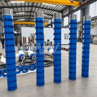 China 300 kW Deep Well Submersible Pump with 210 m³/h Flow and 300 m Head for High-Head Groundwater Extraction for sale