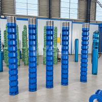 China 300 kW Deep Well Submersible Pump with 210 m³/h Flow and 300 m Head for High-Head Groundwater Extraction for sale