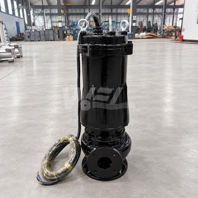 China 5.5kW Submersible Sewage Pump 40 m³/h 22 m Head WQ Submersible Wastewater Pump for sale