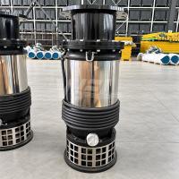China 500 m³/h High-Flow Submersible Pump and Submersible Well Pump with 8 m Low Head and 22 kW Motor for Large-Scale Drainage for sale