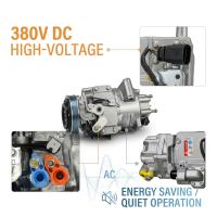 China Electric AC Compressor 380V DC Scroll OEM Replacement for Nissan Leaf 2011-2023 Ultra Silent 55dB for sale