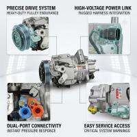 China ES18C Electric AC Compressor 320V DC OEM Replacement for Toyota Prius Camry Hybrid 2010-2020 for sale
