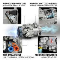 China Electric AC Compressor Scroll Type 600V IP67 Waterproof OEM Replacement For BMW i3 i8 X5 330e Hybrid for sale
