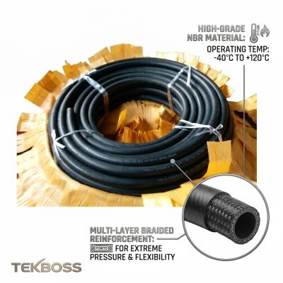 China Heavy Duty Automotive AC Barrier Hose Assembly 13mm ID 3.5 MPa for R134a R1234yf Universal Replacement for sale