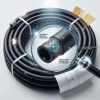 China Reduced Barrier 5/16 SAE J2064 AC Refrigerant Hose 8mm ID R134a R1234yf 15mm OD for sale