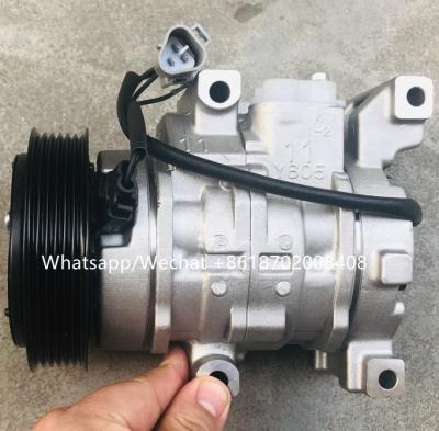 China 10S11C Auto AC Compressor for Toyota Vios - 12V 120mm 6PK OEM 88320-OD030 for sale