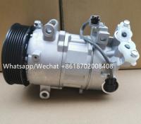 China 6SEL14C Auto AC Compressor for Megane 12V 7PK 122mm OEM 8200956574 for sale