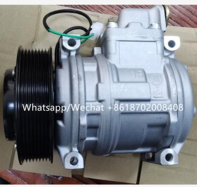 China 10PA15C Auto AC Compressor for Mercedes Benz Actros 24V 8PK 128mm OEM A9062300111 for sale