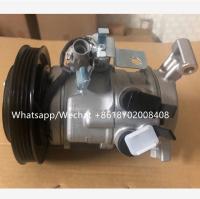 China 10SA13E Auto AC Compressor for Toyota Vios Avanza 12V 4PK 134mm OEM 4472802180 for sale