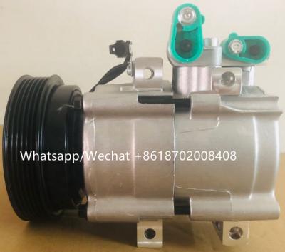 China HS18 AC Compressor 6PK 127mm 12V for Hyundai Santa Fe 2.7L V6 OEM 97701-26300 for sale