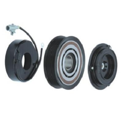 China 10PA17C AC Compressor Clutch for VIGO Vehicles | 125mm Pulley Diameter | 12V 7PK Belt System for sale