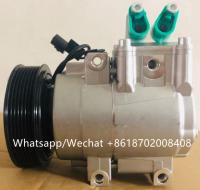China Hyundai Truck AC Compressor 7PK 120mm 12V OEM HS15 for Reliable Cooling for sale