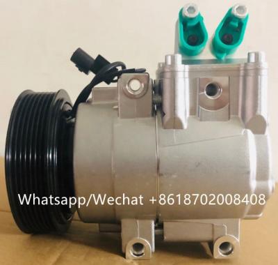 China Hyundai Truck AC Compressor 7PK 120mm 12V OEM HS15 for Reliable Cooling for sale