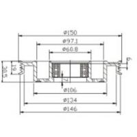 China VIOS 10PA17C Car AC Compressor Clutch - ∅146mm 12V 4PK Bearing 30×52×20mm for sale