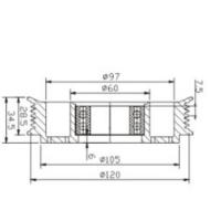 China 120mm 6PK Air Compressor Clutch for NEW ALTIS 07 | 12V 30×52×22mm Bearing | OEM 10PA17C for sale