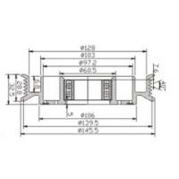 China ALTLS OLD 10PA17C AC Compressor Clutch 139.5mm 6PK 12V with 30x52x22mm Bearing for sale