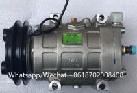 China UX200 UX-200 Bus Air Conditioning Compressor Parts for Unicla Bus - 145mm Diameter, 12V/24V Voltage, 1B Groove for sale