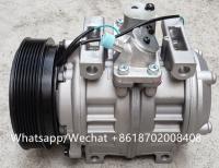 China 7PK 157mm 10P30C Toyota Coaster AC Compressor 12V/24V OEM 4473000611 4472201472 for sale