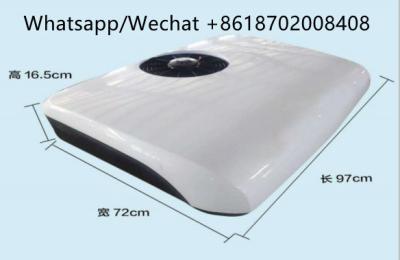 China D-2000 RV Roof Air Conditioner 24V 42A 97x72x16.5cm HFC134a Refrigerant for Cargo Vans for sale
