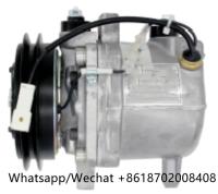 China Vehicle AC Compressor for Kubota 203H55 12V 1PK 110mm OEM T2055-7225 DCP99832 for sale